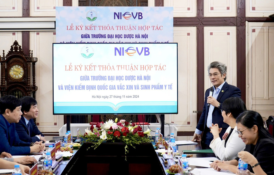 Hợp tác giữa Viện Kiểm định Quốc gia và trường Đại học Dược | Viện kiểm ...