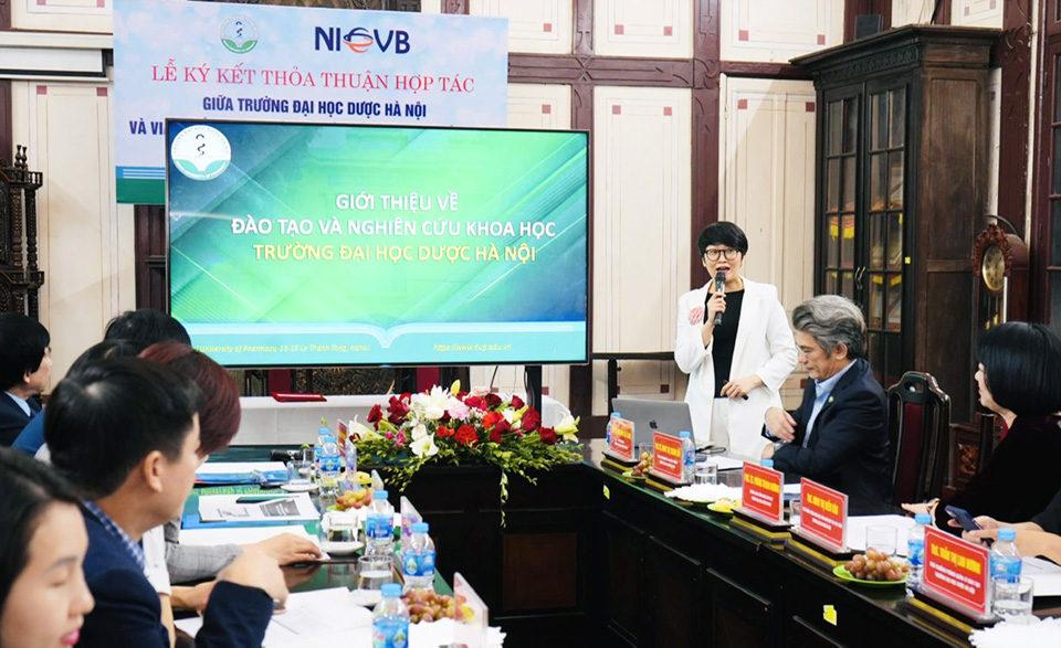 Hợp tác giữa Viện Kiểm định Quốc gia và trường Đại học Dược | Viện kiểm ...