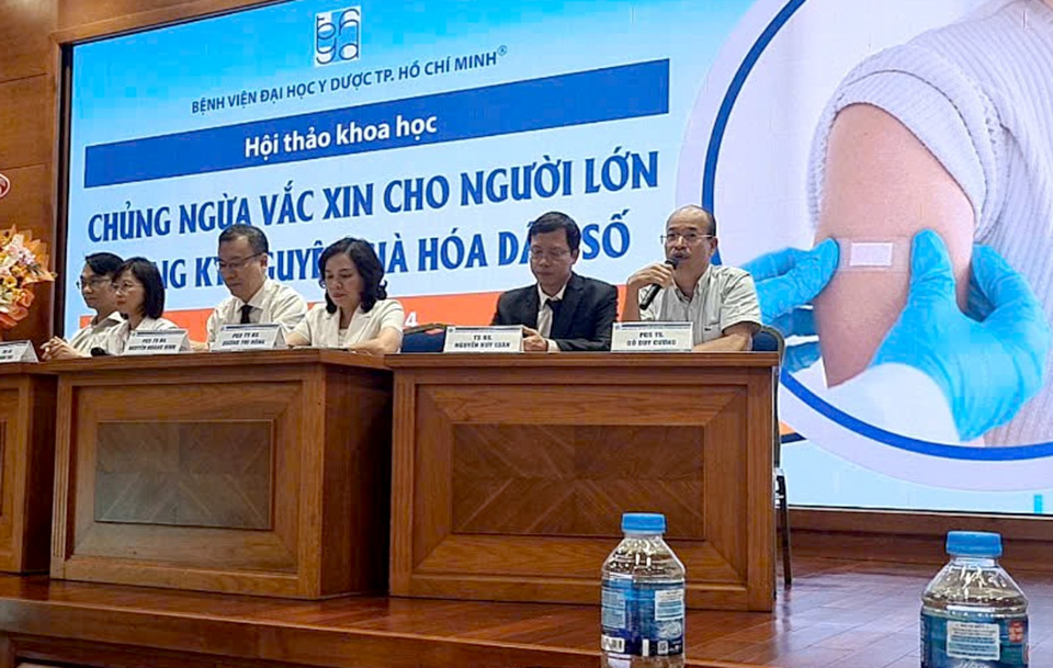 Hội thảo khoa học chủng ngừa vắc xin cho người lớn trong kỷ nguyên già ...