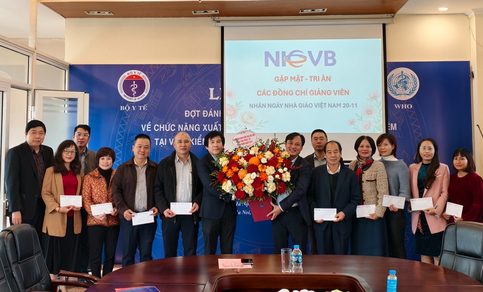 Viện Kiểm định Quốc gia gặp mặt tri ân đội ngũ giảng viên các lớp đào ...